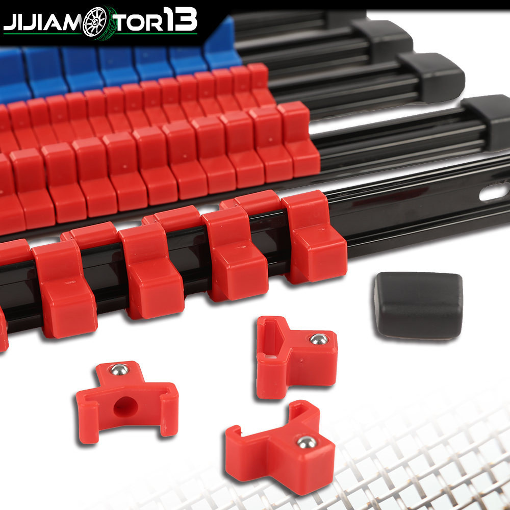 Socket Organizer 3 GOLIATH INDUSTRIAL ABS MOUNTABLE SOCKET RAIL HOLDER ...
